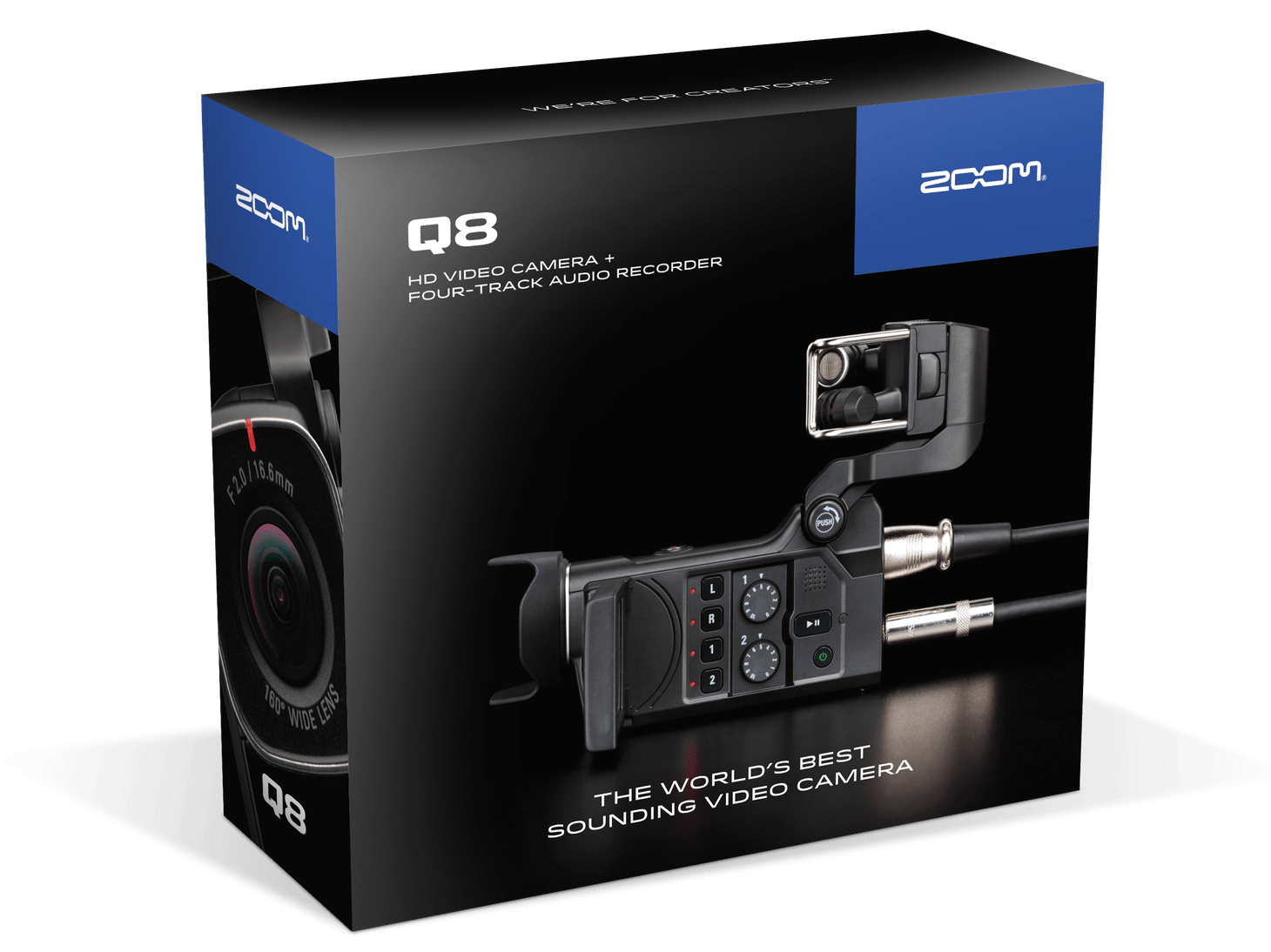 Zoom Q8 Handy HD Video Recorder - AV Store - Professional Sound ...