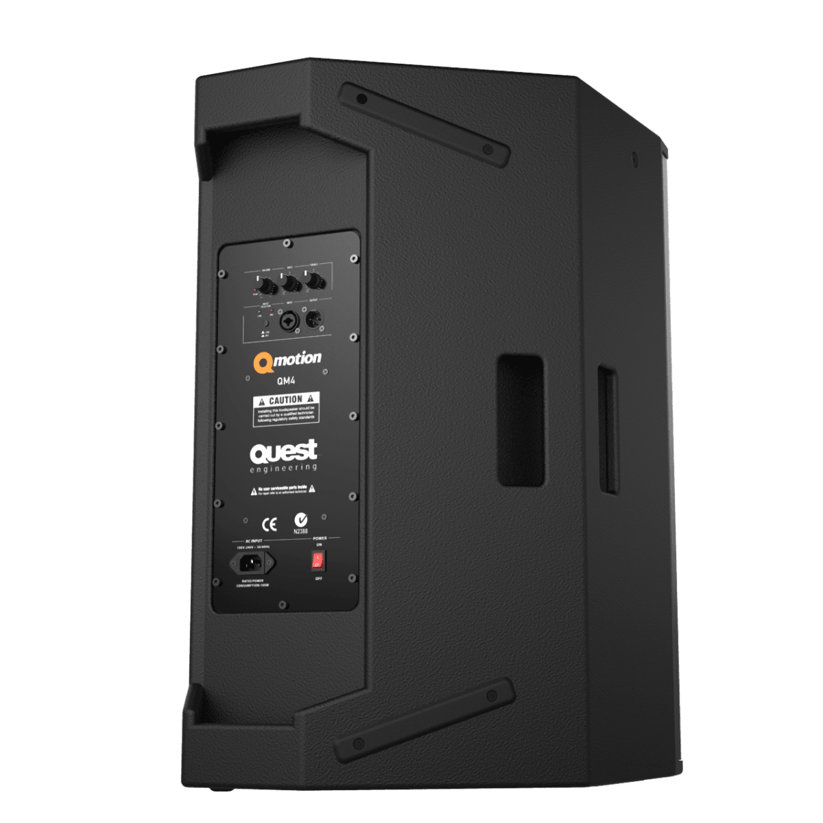 Quest - QM4 - 15" Two-way Active Bass Reflex Speaker