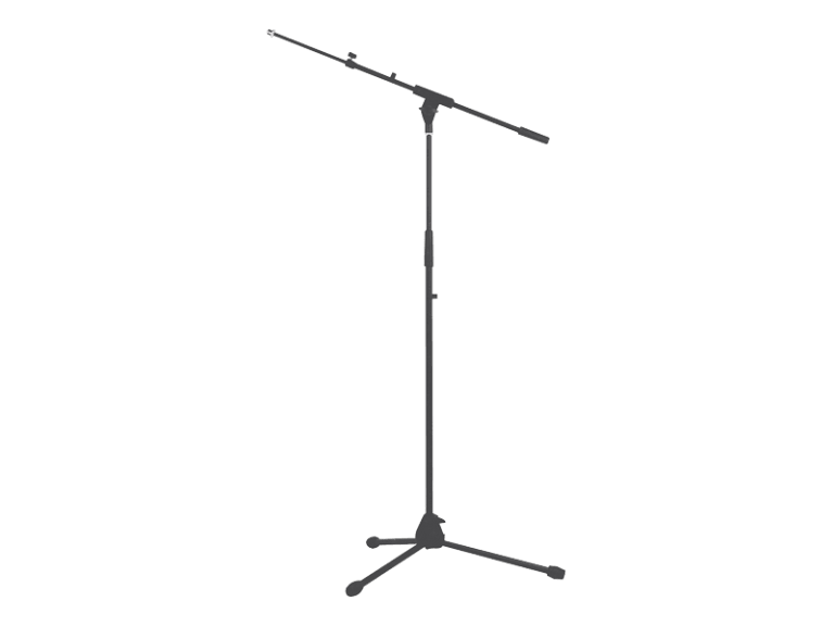 Tall Microphone Stand - Australian Monitor - ATC203 - Floor Tripod ...