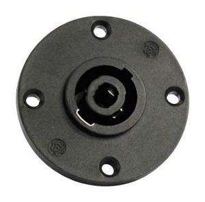 Speakon Panel Mount Large Flange 4 pole
