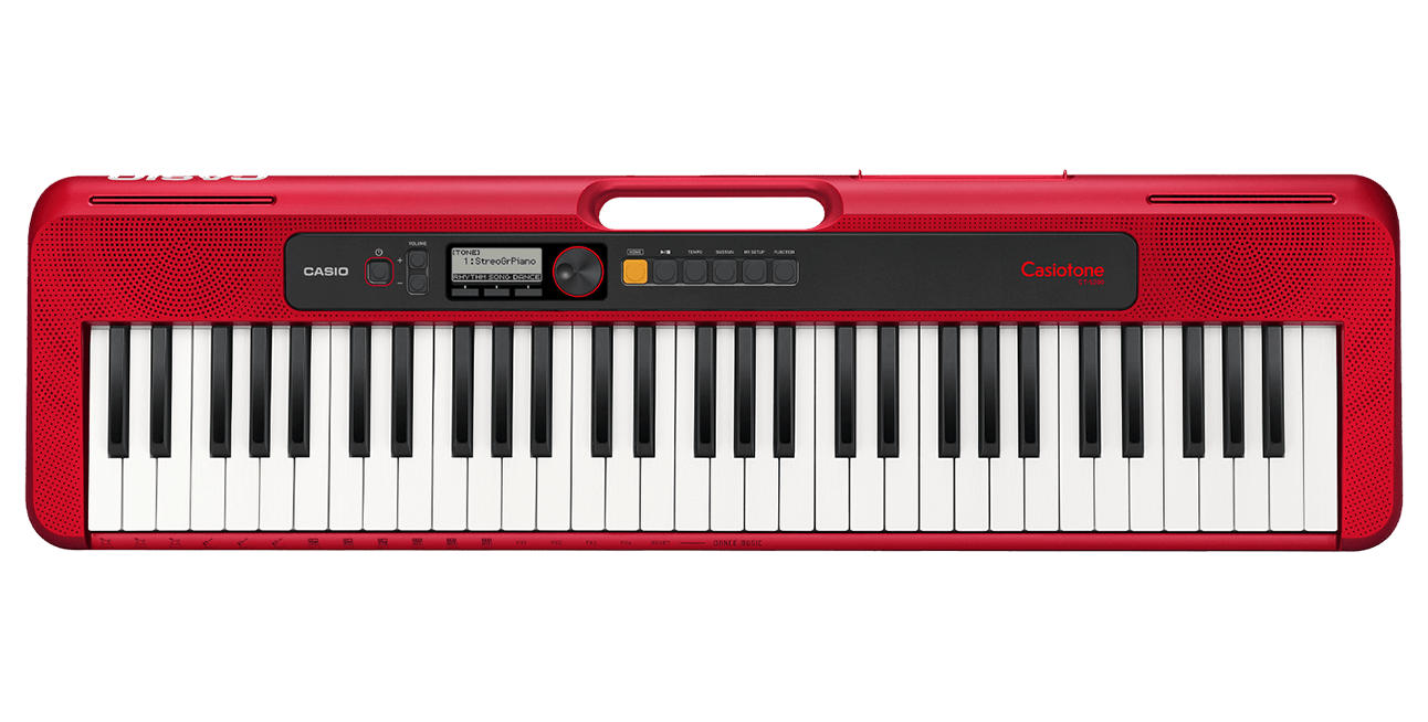 Casio CT-S200 61 Key Digital Portable Keyboard Red - AV Store ...