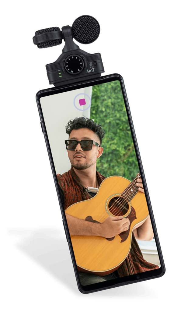 Zoom Am7 Rotating Mid-Side Stereo Microphone for Android USB C