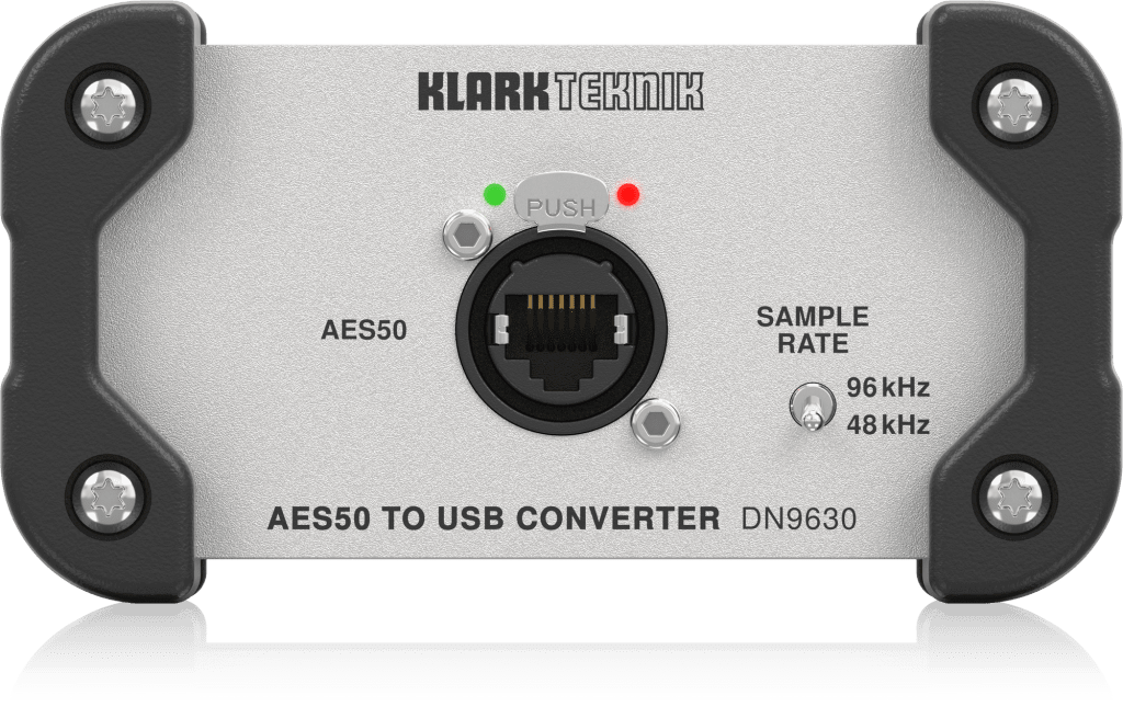 AES50 to USB 2.0 Converter with up to 48 Bidirectional Channels