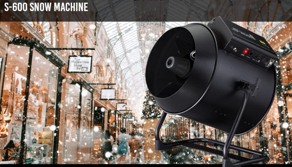 S-600 Yeti Fan Snow Machine - 18 metre range