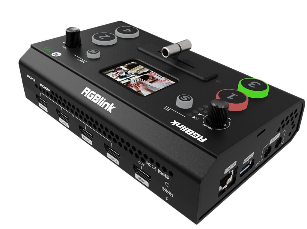 Mini streaming switcher RGB Link