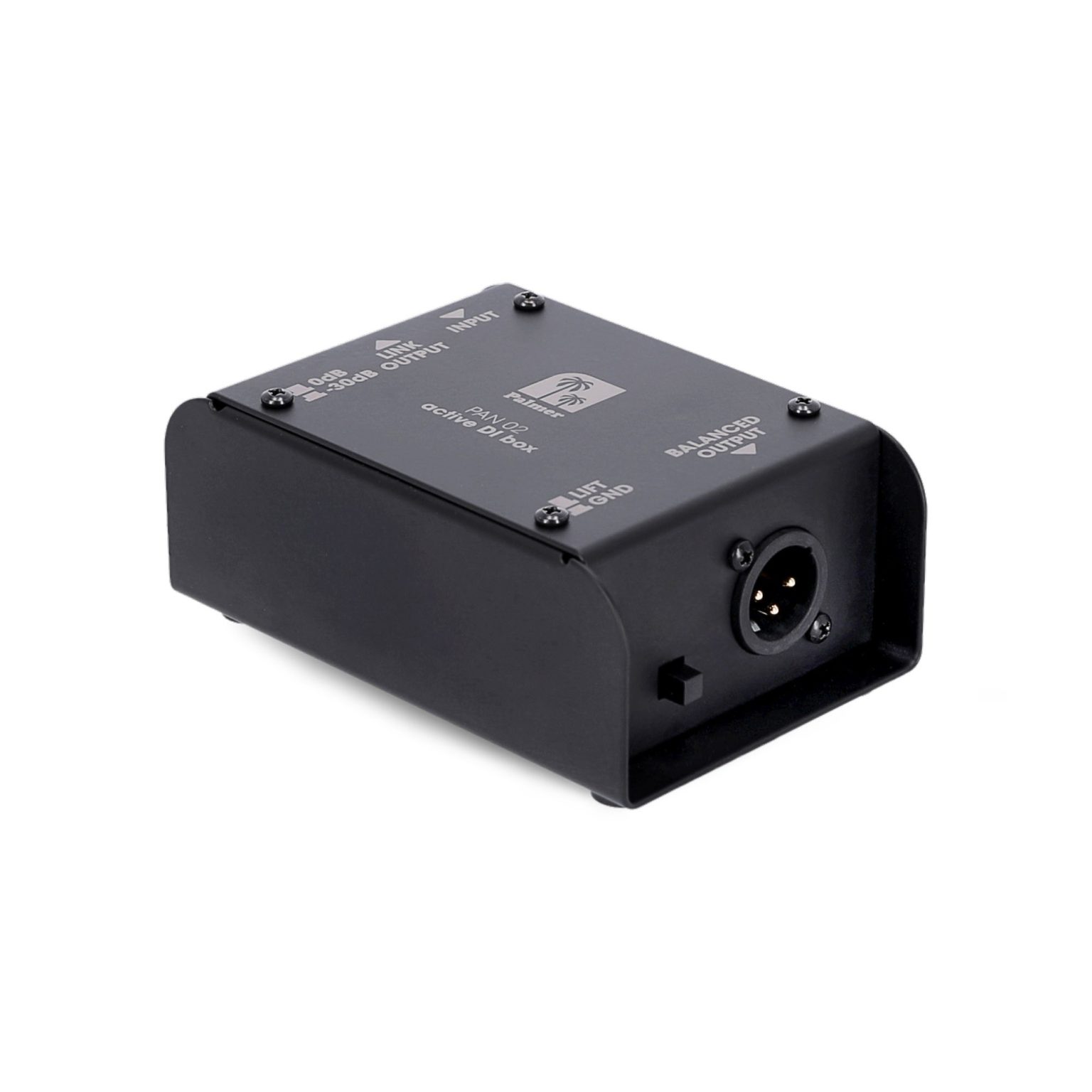 Palmer PAN 02 Active DI Box - Single-Channel with Ground Lift