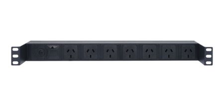Rack Mounted Surge Protected 7 Way Power Board